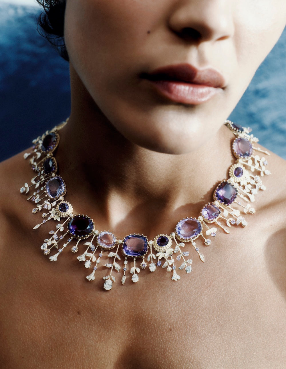 Jardin Pierreries high jewelry necklace | Maison Mellerio