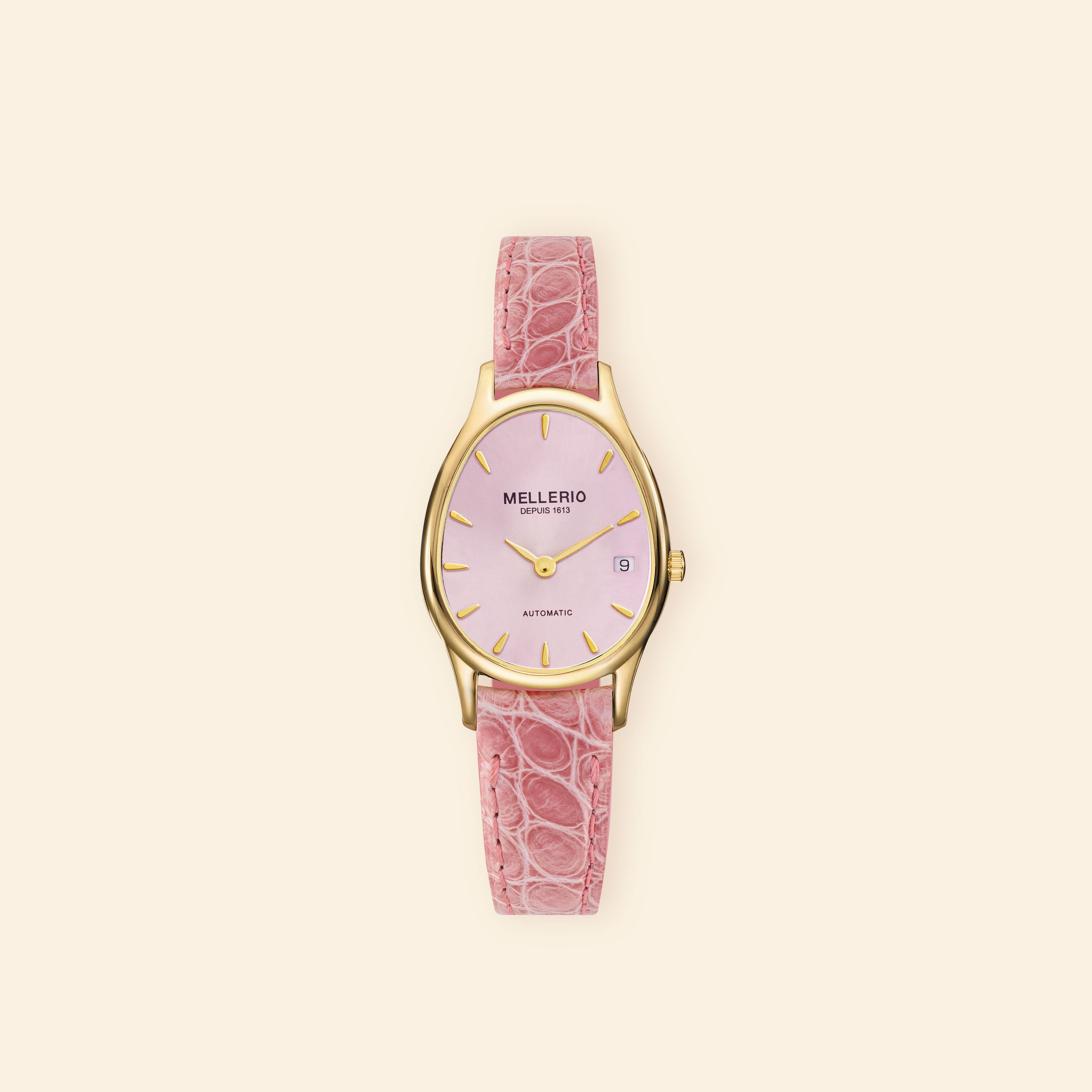 Mini M Cut Watch - Pink Dial – Mellerio